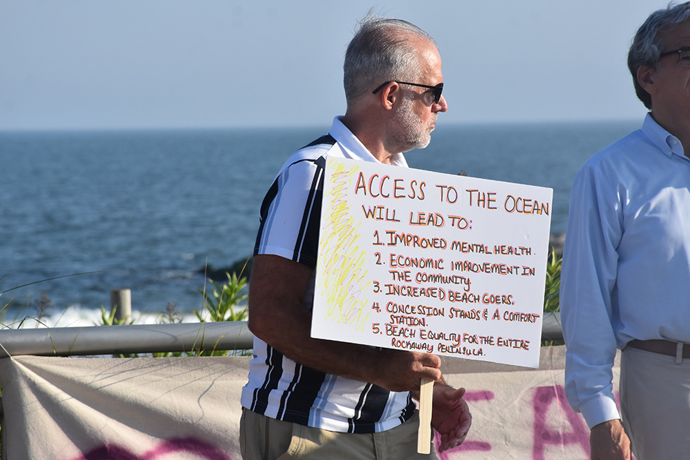 Edgemere Community Demands Beach Access – THE ROCKAWAY TIMES